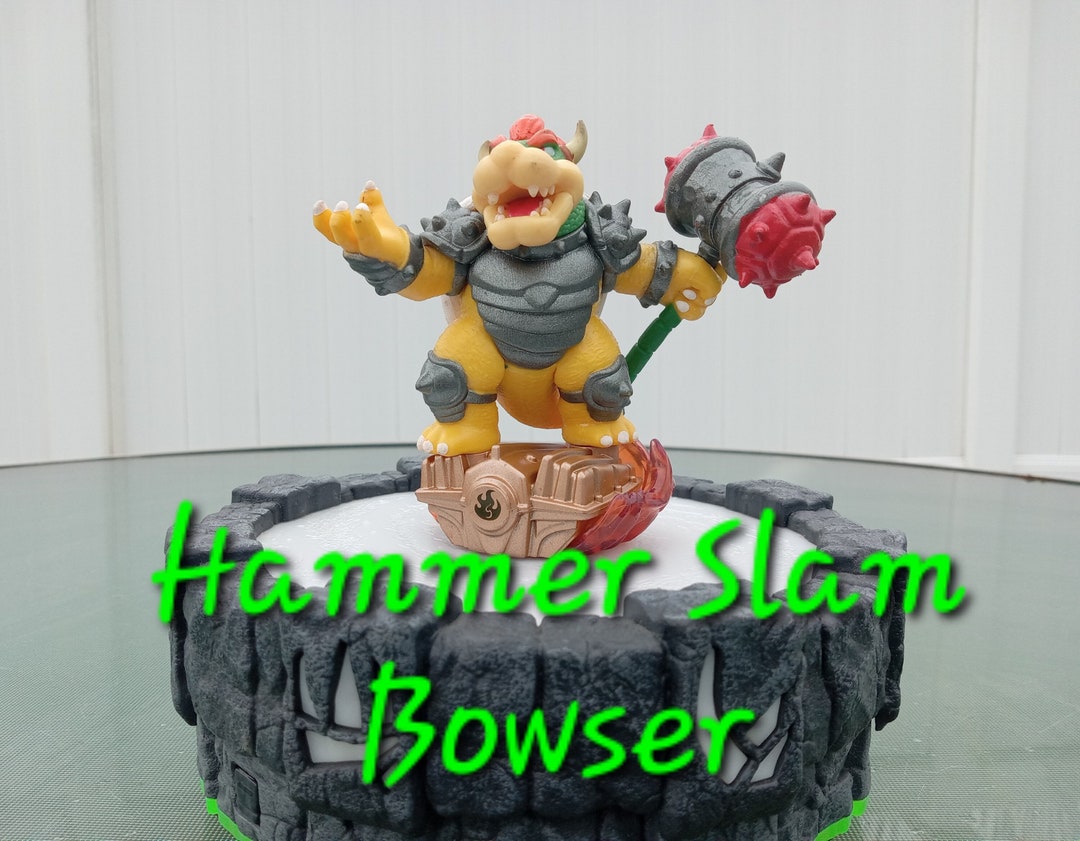 Hammer Slam Bowser Skylander/amiibo Supercharger Character - Twist ...