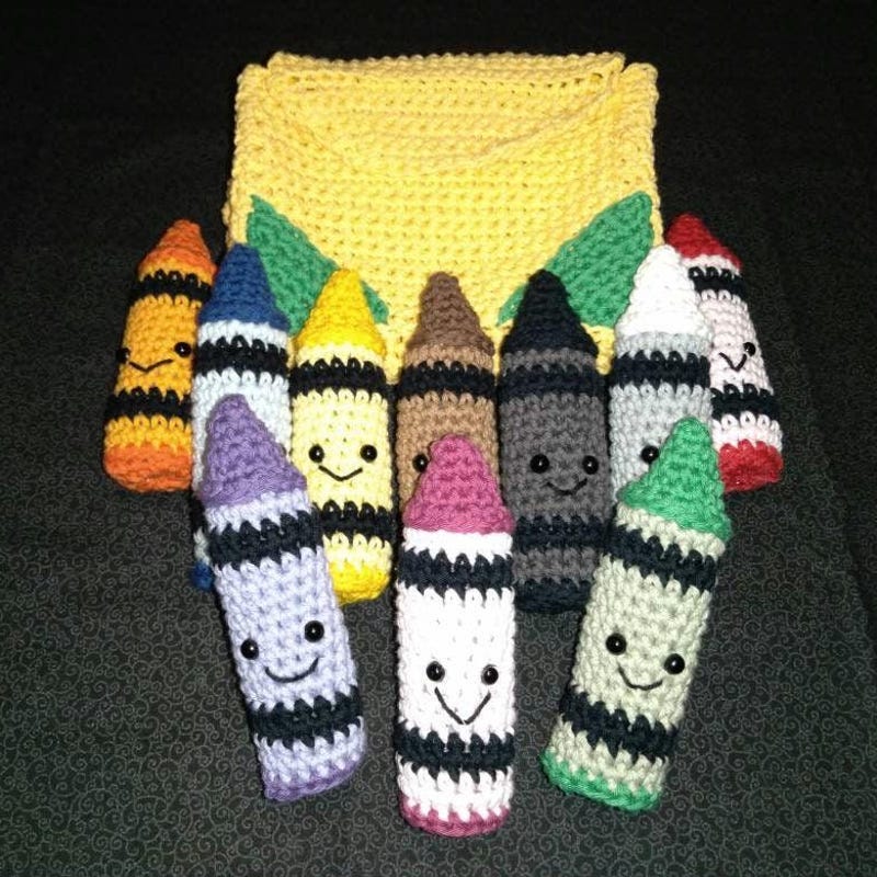 Color Crew Plush Toys - Etsy