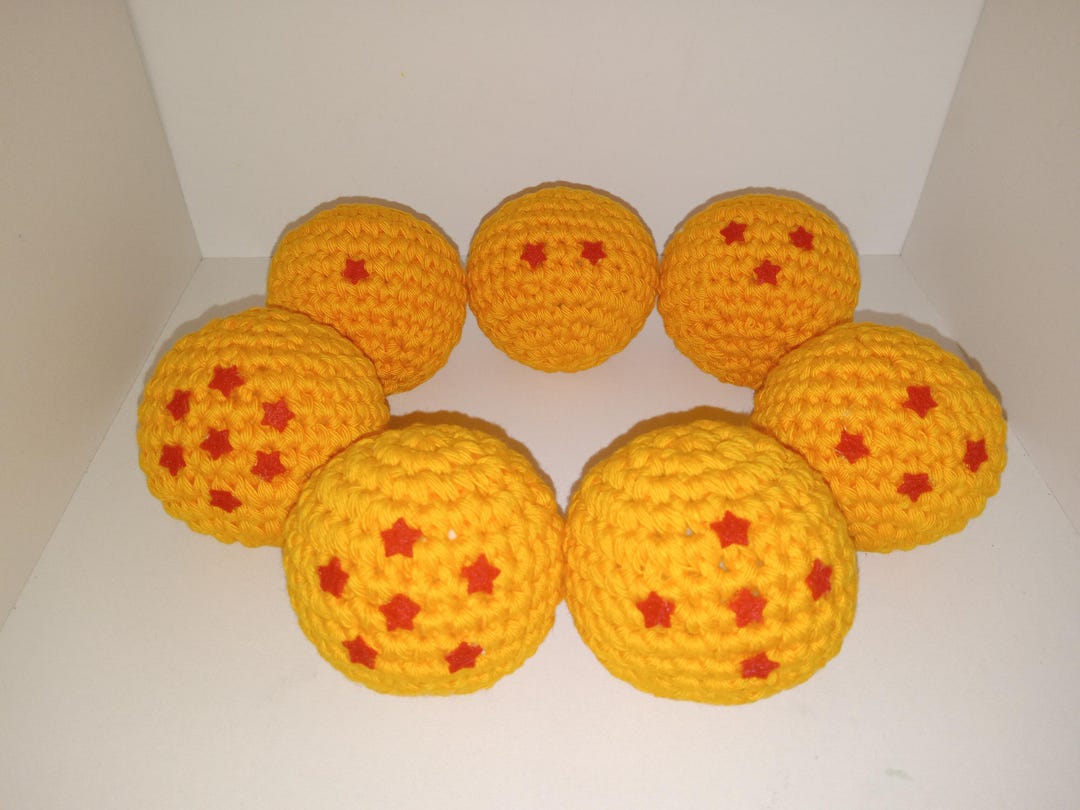 Handmade Crocheted Dragon Ball Inspired Gifts - Etsy