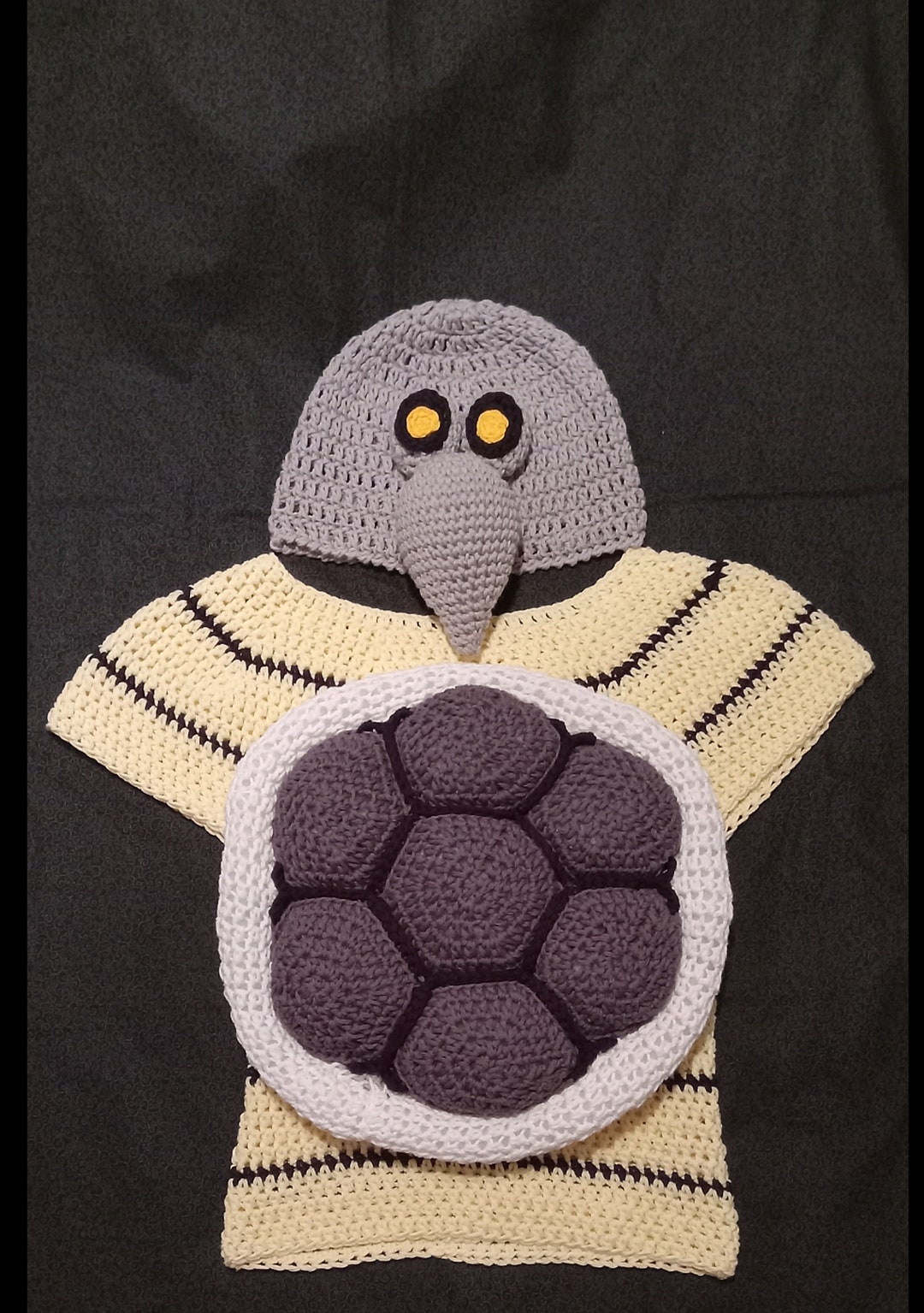 Crocheted Mario Bros. Inspired Koopa Troopa Costume - Etsy