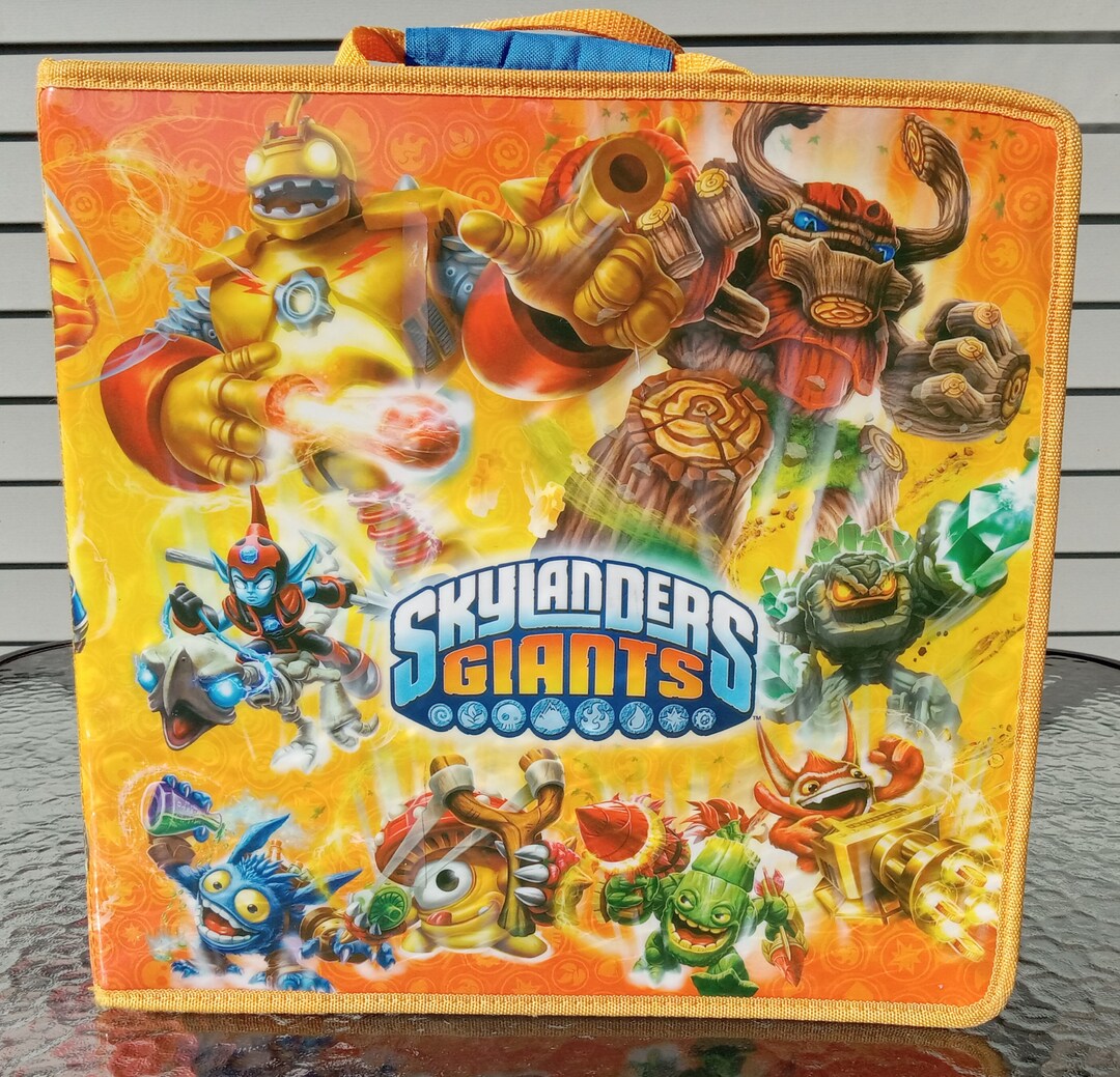 Skylander Giants Carry and Display Case - Etsy