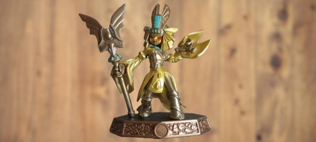 Skylander Imaginators Golden Queen Figure 87798888 - Etsy Norway