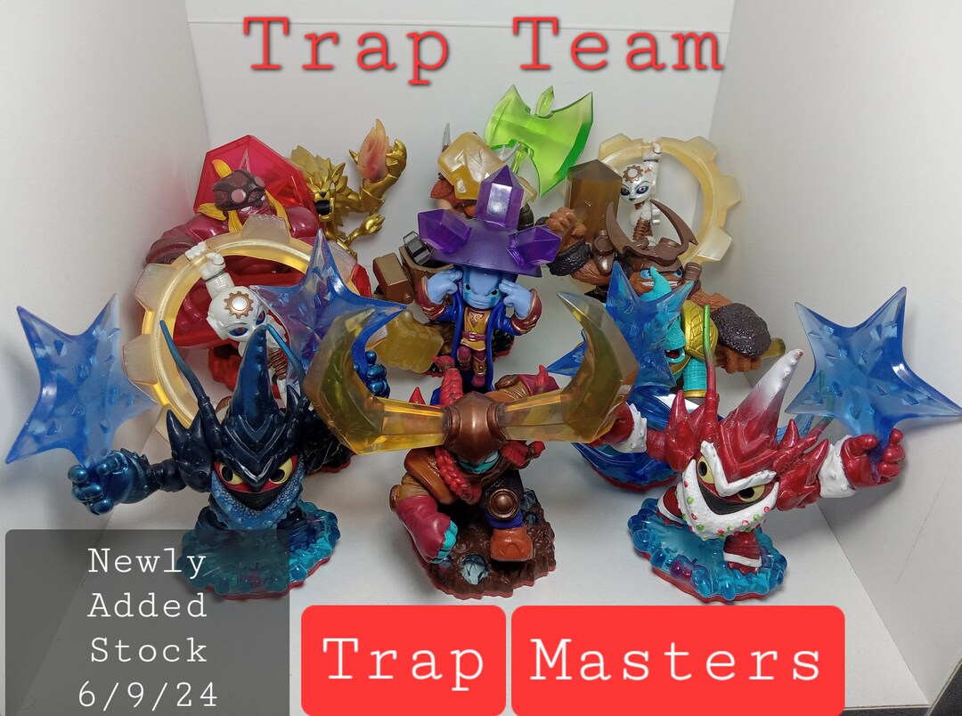 Skylanders Trap Team Character Figures Knight Mare, Short Cut ...