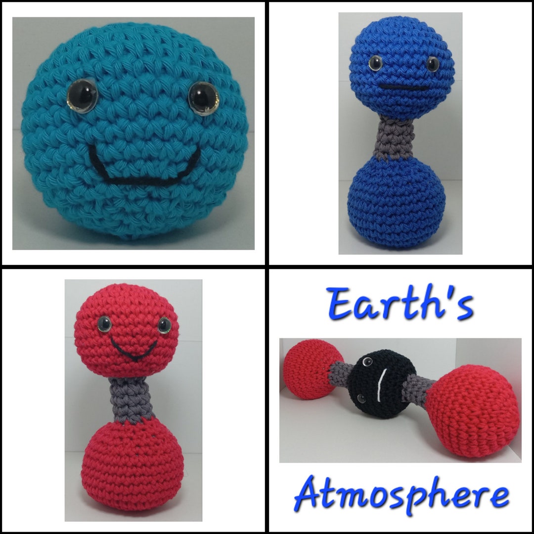 Crocheted Molecule, Compound, and Element Model Stuffed Toys - Etsy
