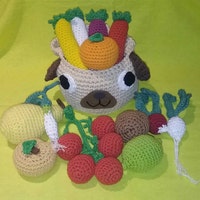 The Professor, Puppet History Inspired Plush, Handmade and Crocheted ...