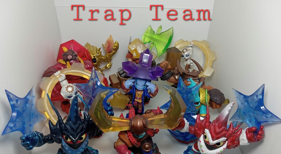 Skylanders Trap Team Character Figures Knight Mare, Short Cut ...