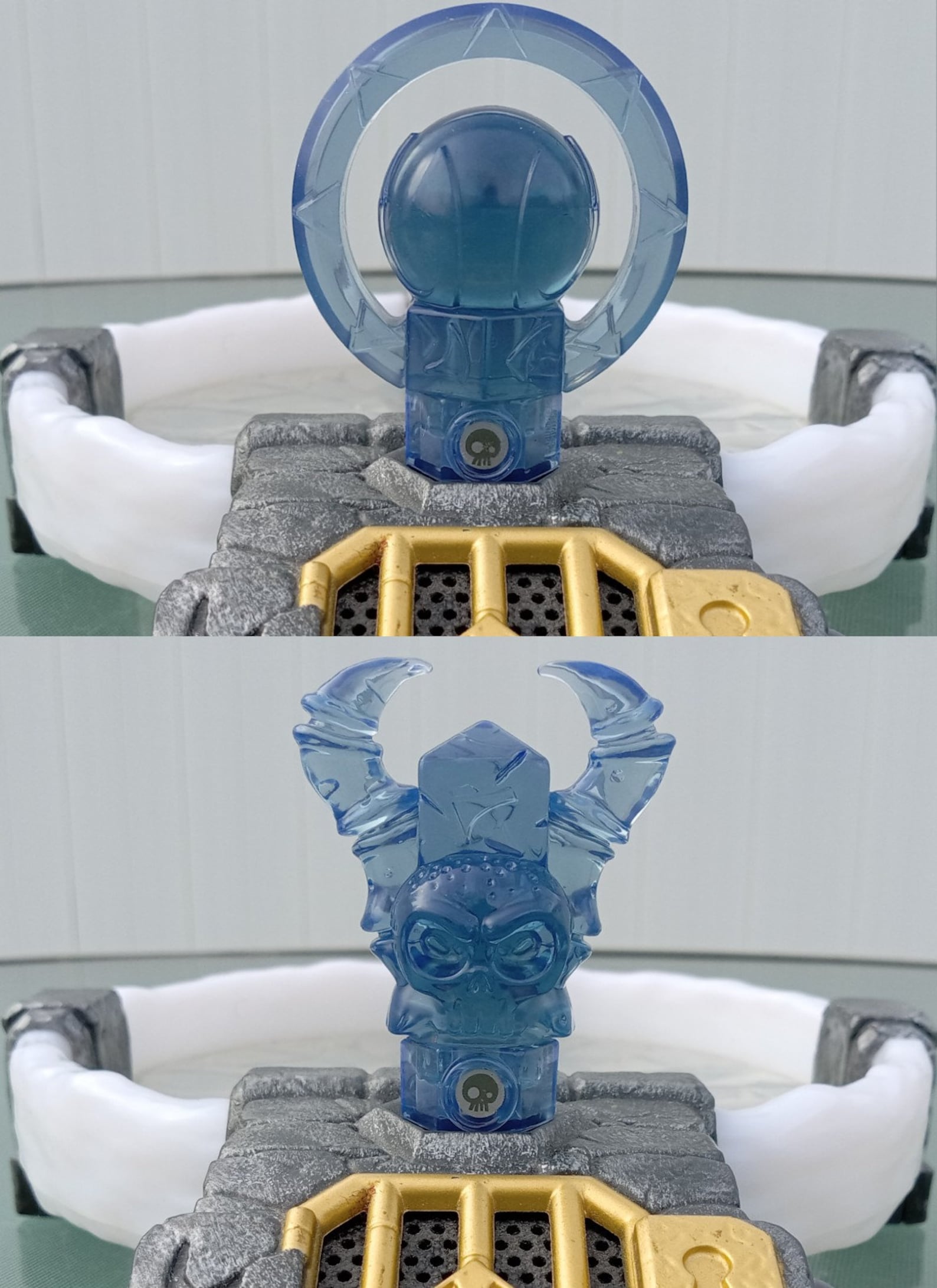 Skylanders Trap Team Crystal Traps; Light Owl, Dark Handstand, Kaos ...