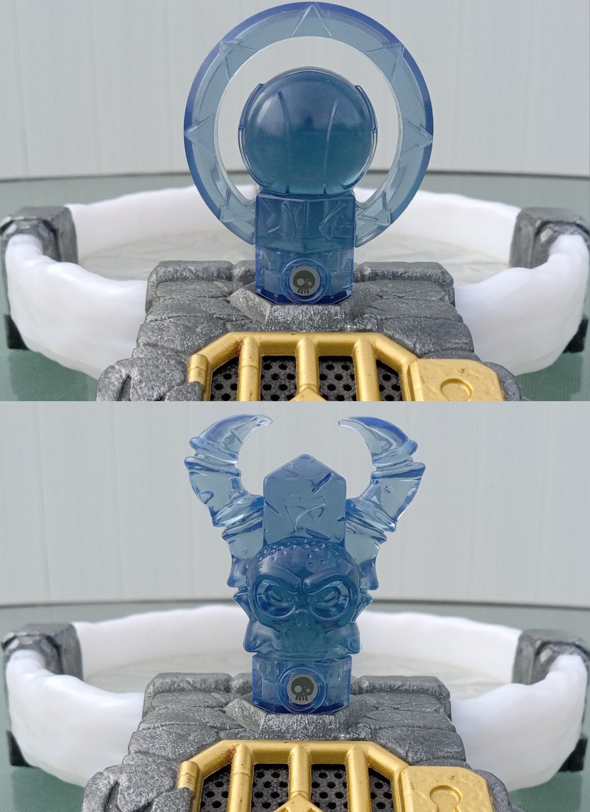 Skylanders Trap Team Crystal Traps; Light Owl, Dark Handstand, Kaos ...