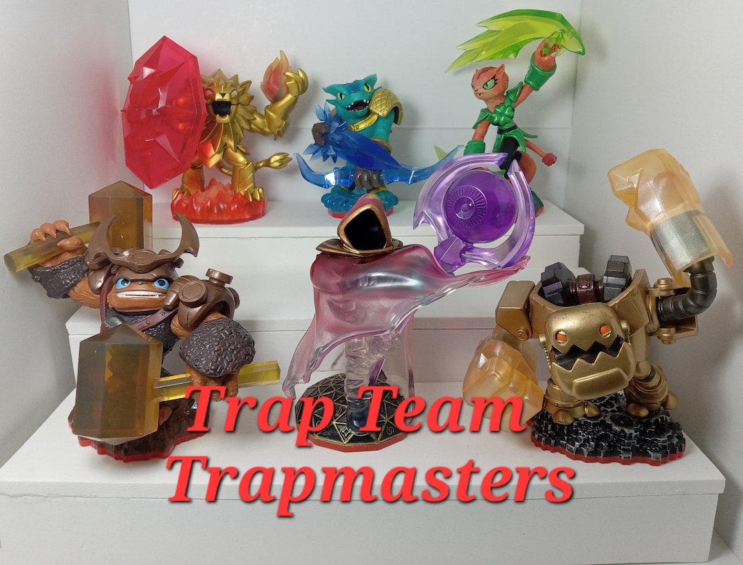 Skylanders Trap Team Character Figures; Knight Mare, Short Cut ...