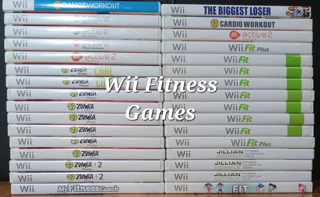 BUY 2 Get 1 FREE !!! Exercise and Workout Nintendo Wii Games; Zumba ...