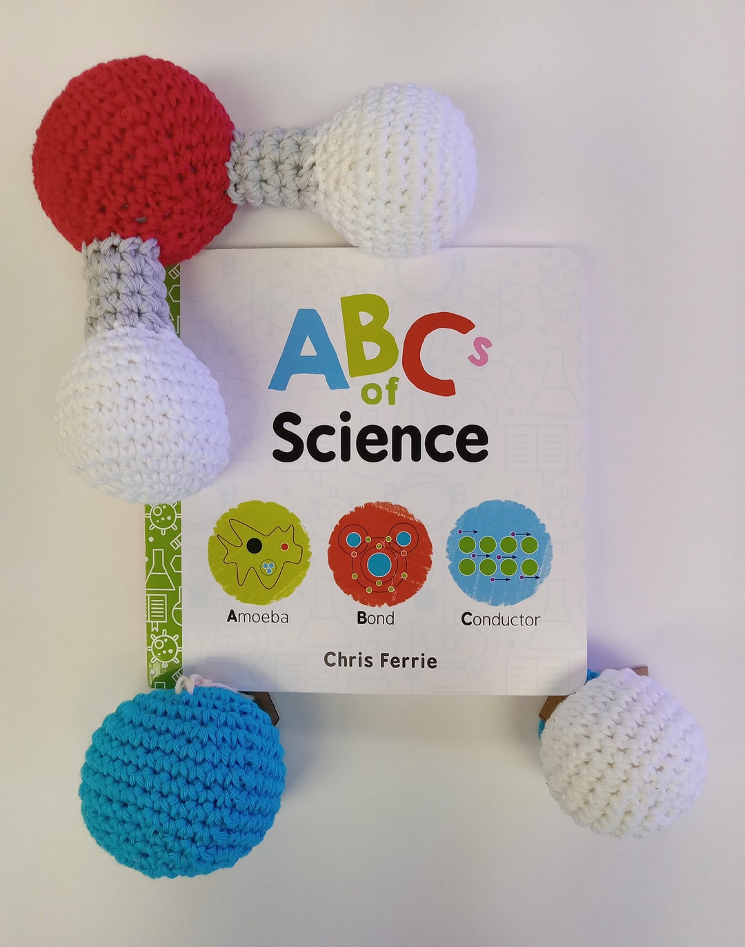 Crocheted Abc's of Science - Molecule and Atoms Gift Set for Baby - Etsy