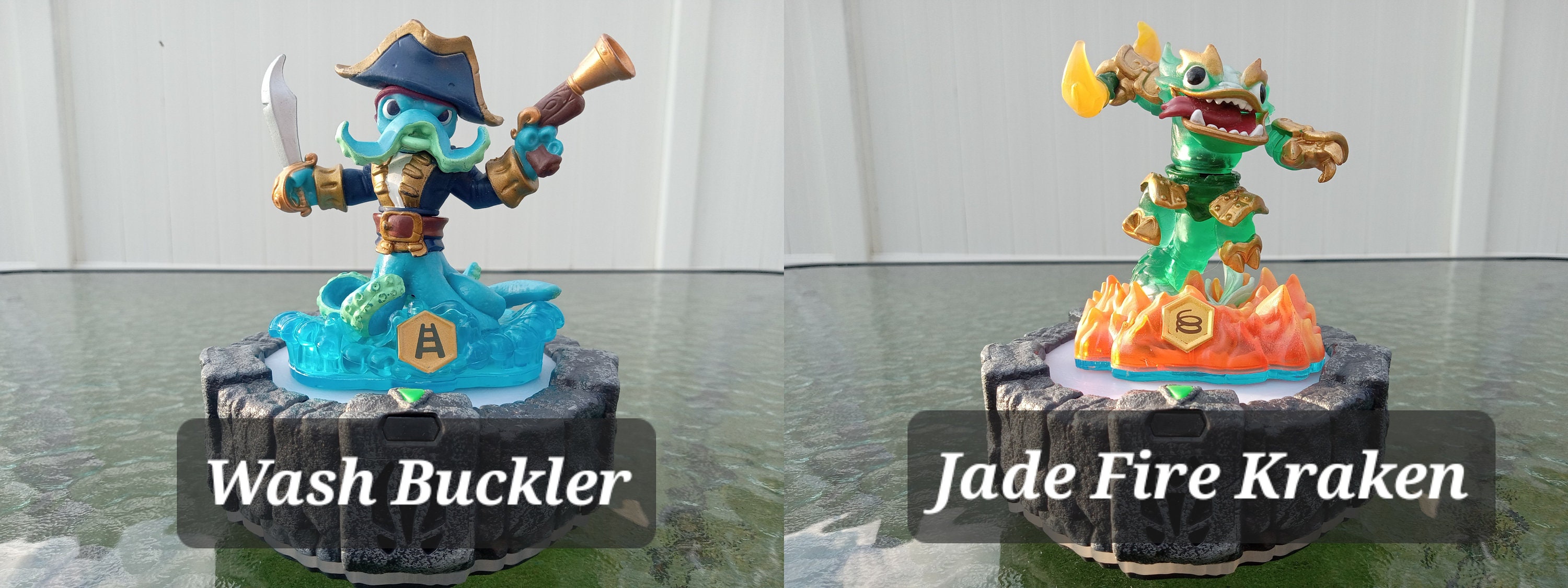 Skylanders Swap Force Wash Buckler Card