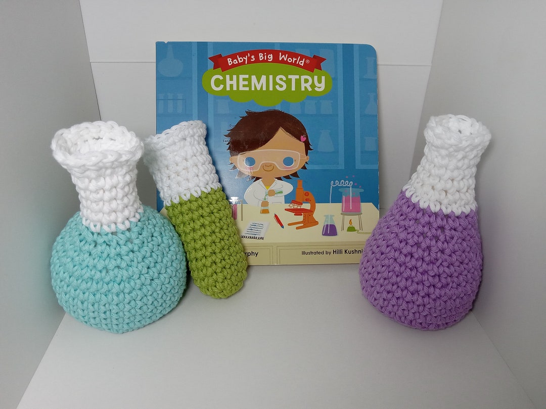 Crocheted Chemistry Gift Set for Baby - Etsy