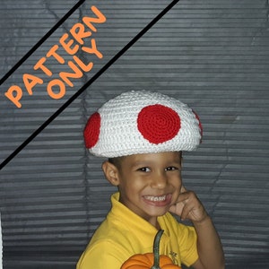 PATTERN ONLY: INSTRUCTIONS for Making Your Own Crocheted Toad Inspired ...