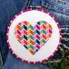 Rainbow Cross Stitch Pattern Pdf, LGBT Cross Stitch, Easy Cross Stitch ...
