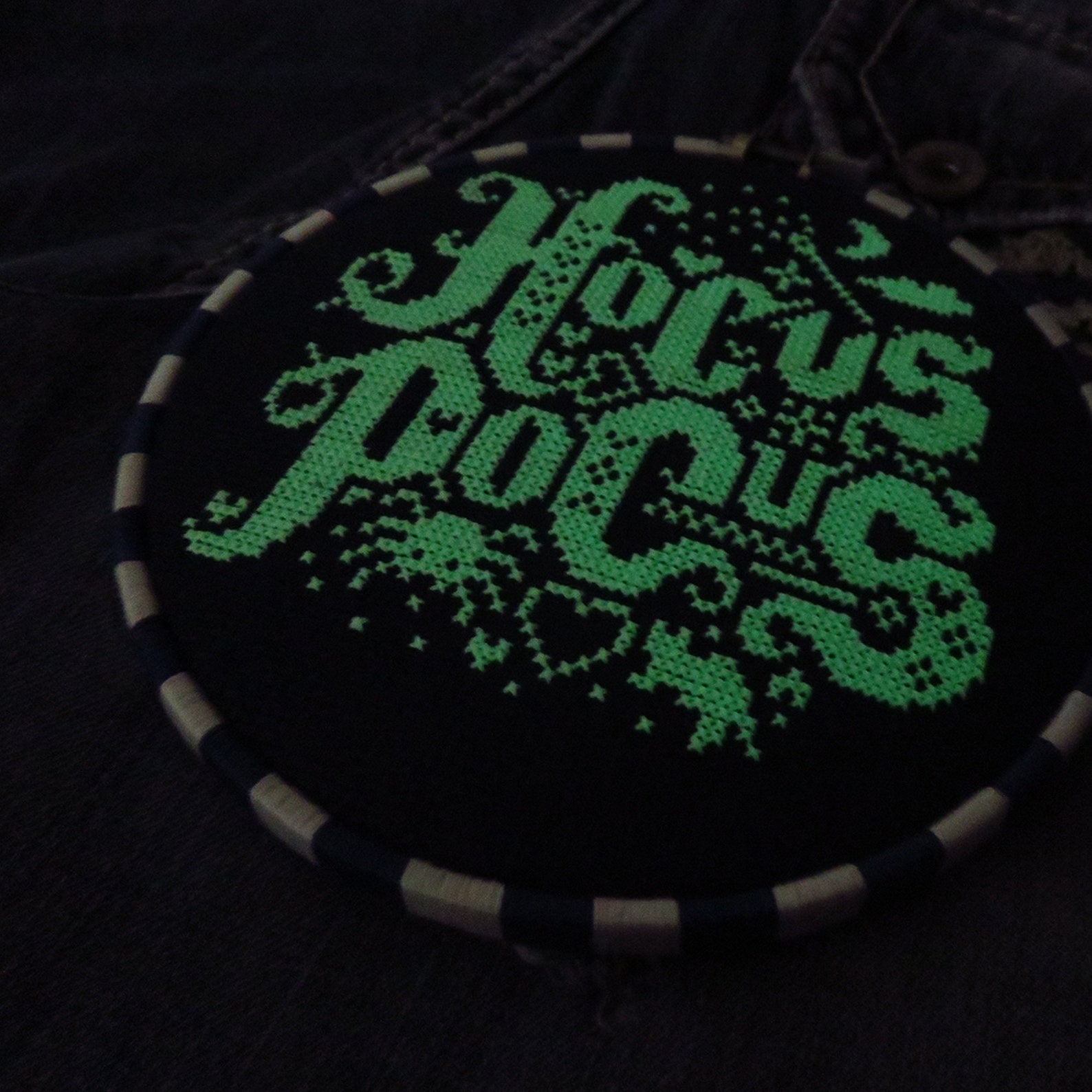 Hocus Pocus Cross Stitch Pattern, Halloween Sampler, Witch Cross Stitch ...