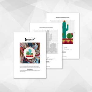 Cactus Cross Stitch Pattern, Cactus Needlepoint, Modern Cross Stitch ...