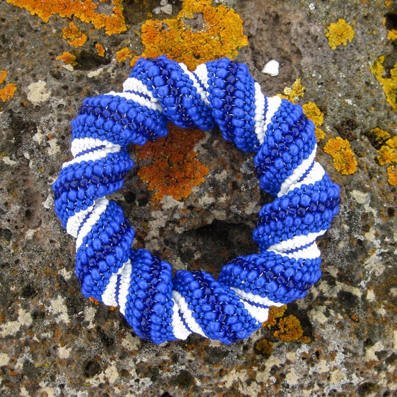 Cellini Spiral Beading Tutorial Beaded Bracelet Seed Bead - Etsy Australia