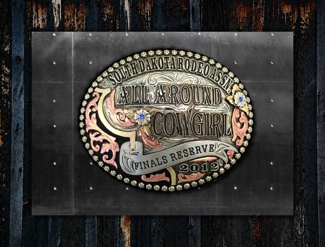 Custom Buckles * Personalized * Ranch Brand * Trophy Buckles ...