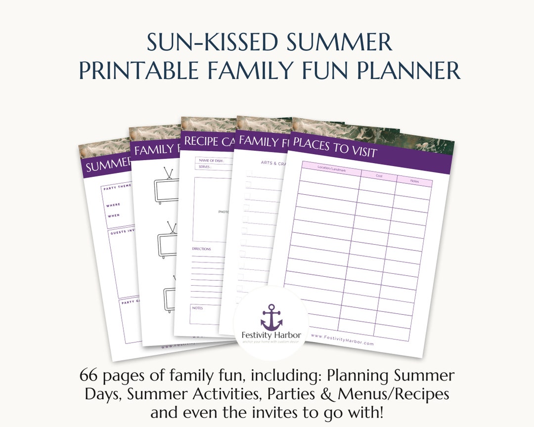 Summer Printable, Vacation, Hello Summer, Ultimate Summer Holiday ...