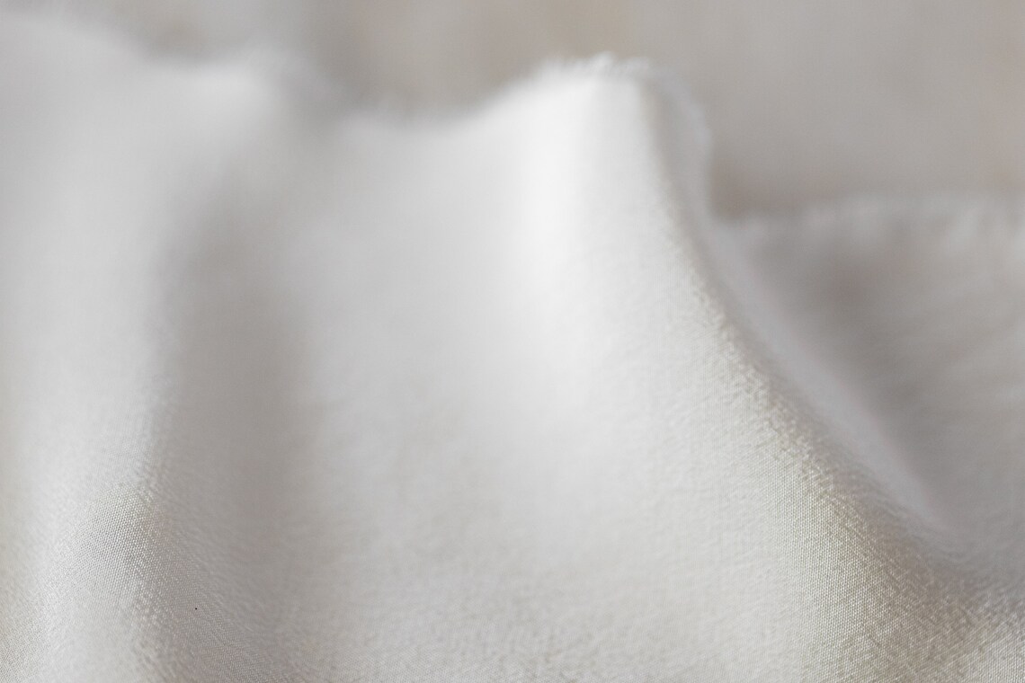 Champagne Cream Silk Ribbon 4 Wide Handmade Hand - Etsy