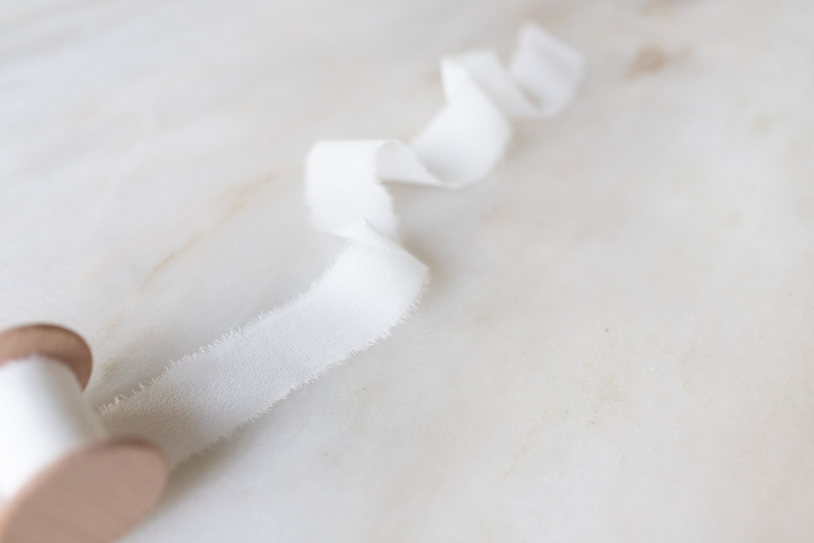 White Silk Chiffon Ribbon 1 Wide Handmade by the - Etsy