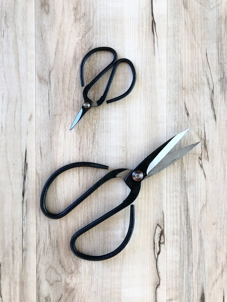 Hand Forged Scissors Snips for Sewing Gardening Crafts | Etsy