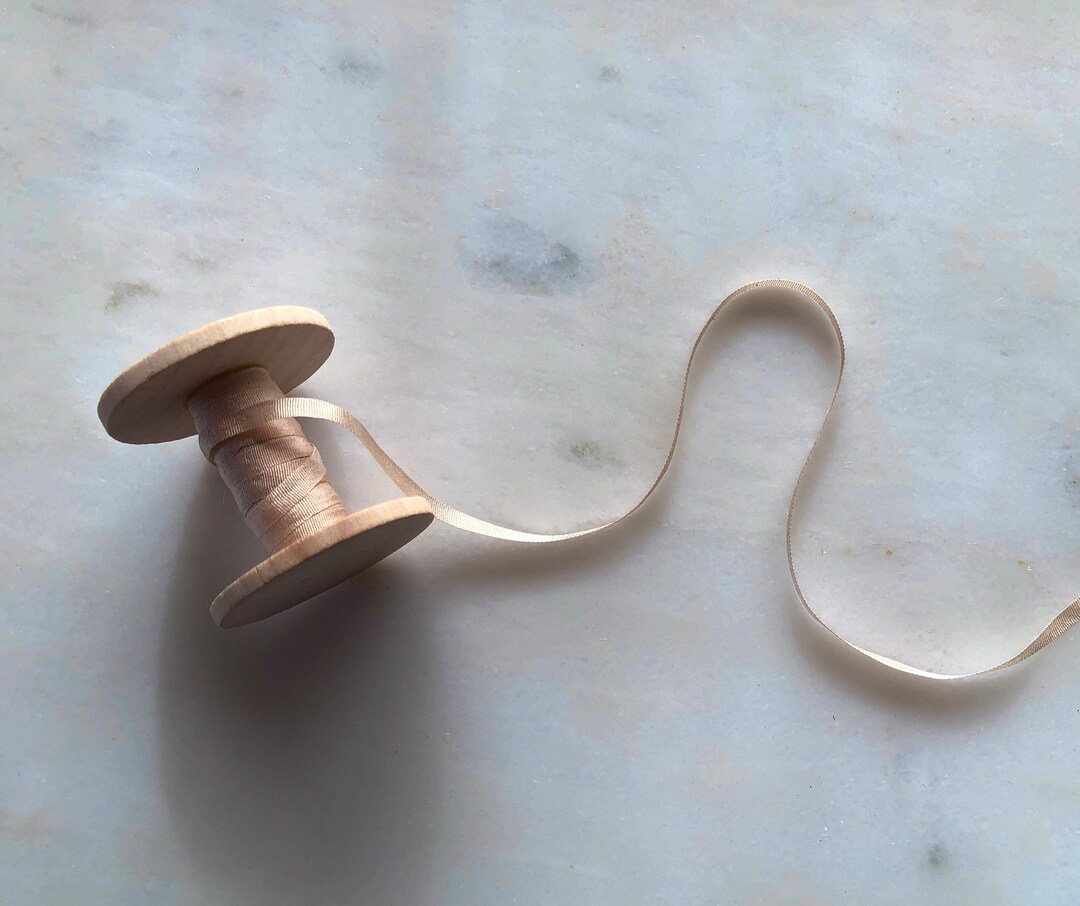 New! 1/8" Narrow Pink Silk Ribbon | for Craft, Wedding Invitations ...