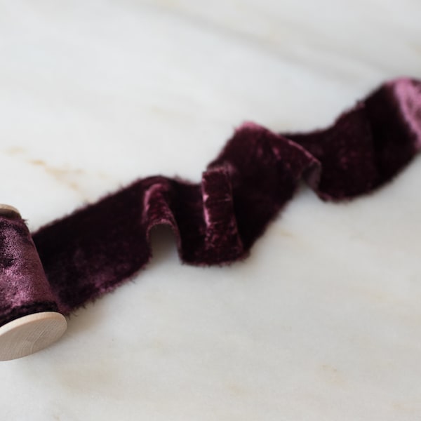 Red Velvet Ribbon - Etsy