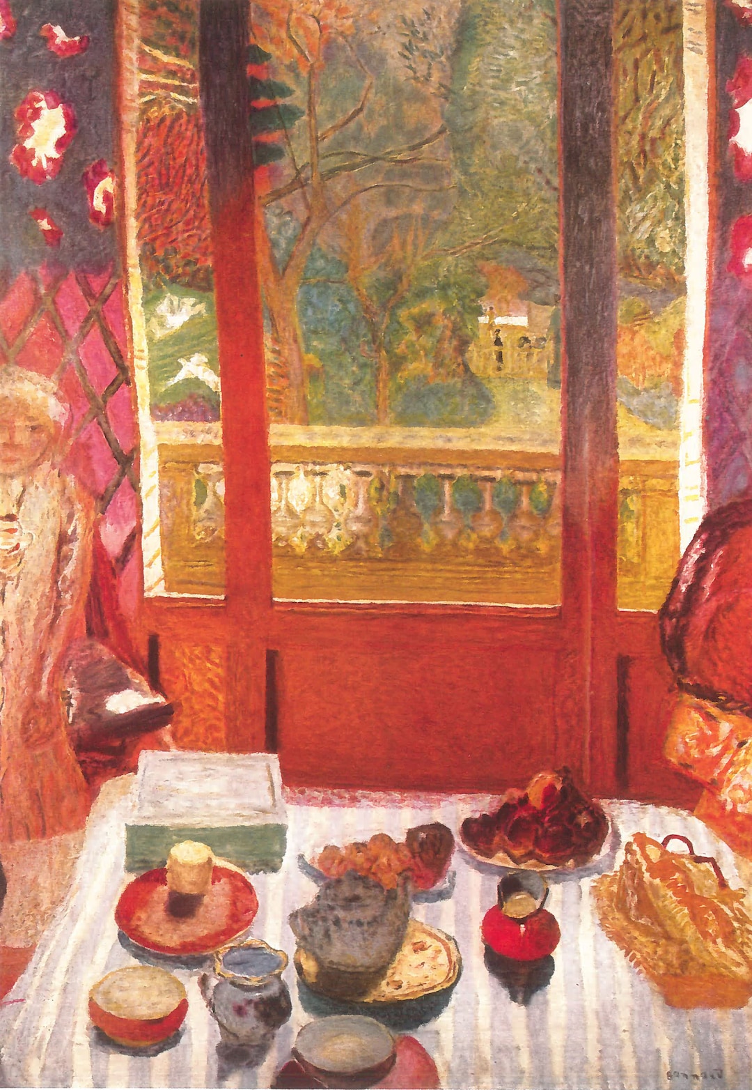 Bonnard Breakfast Room A Beautiful Meal Morning Sunlight Framable Art ...
