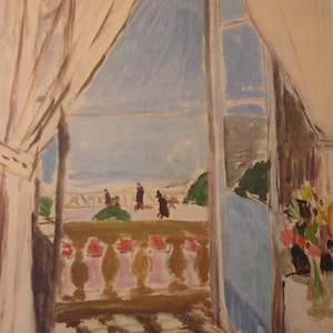 Matisse, Window in Nice | Fine Art Print | Beautiful View of the ...