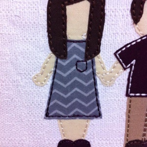 Bridget My Family Photo Applique DIGITAL Embroidery Design - 5 Sizes ...