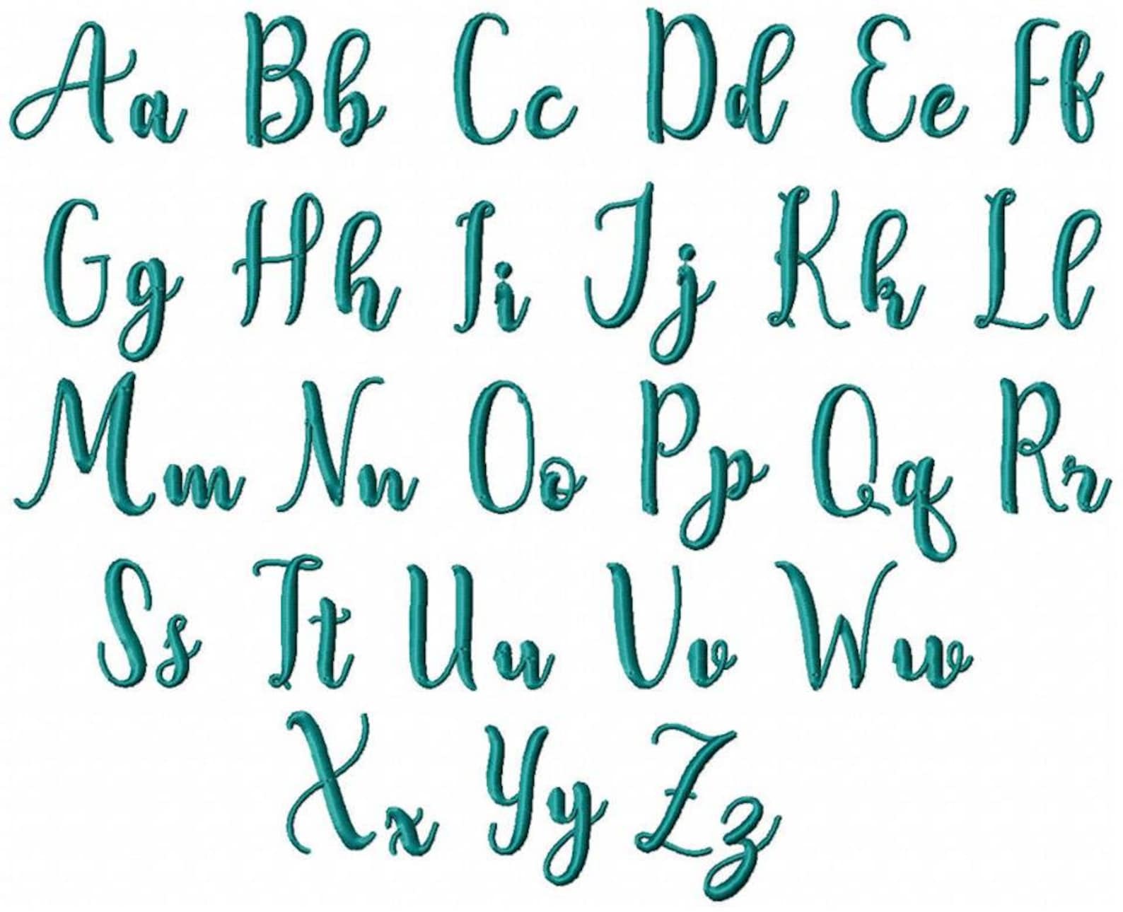 Anna Font DIGITAL Embroidery Design - Etsy