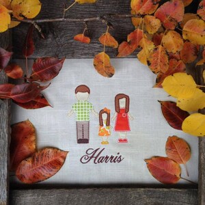 Bridget My Family Photo Applique DIGITAL Embroidery Design - 5 Sizes ...