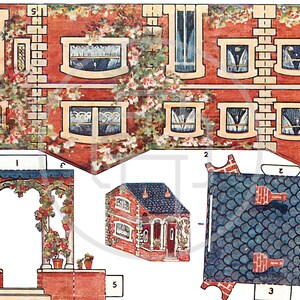 Vintage Paper Cottages Series 2 Digital Download - Etsy