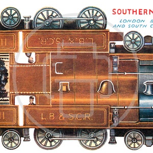 Vintage Model Railway Engines - Digital Download - Etsy UK