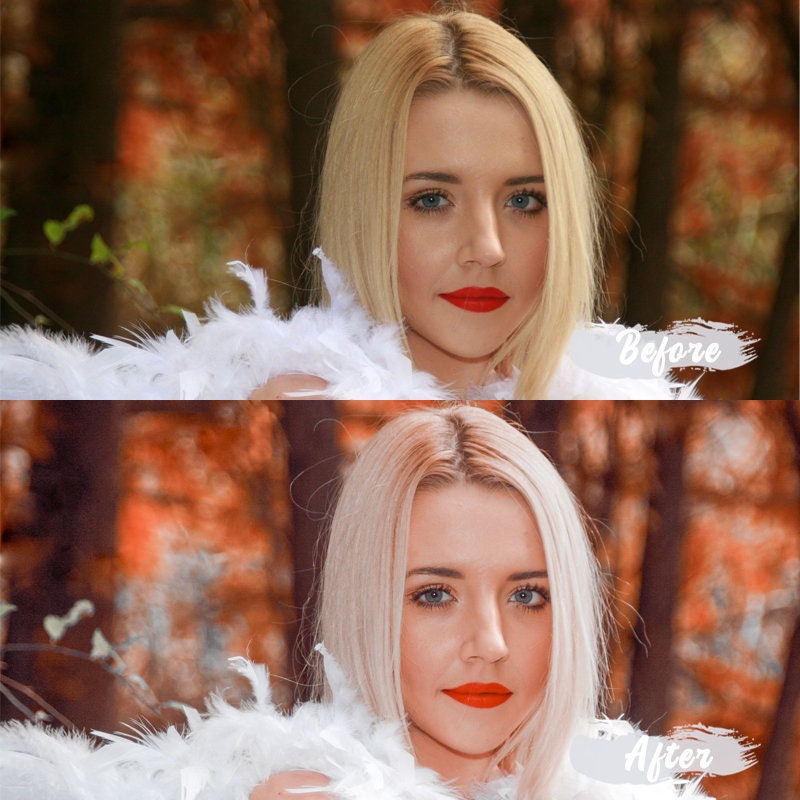 8 Airy Peach Influencer Lightroom Mobile & Desktop Presets, Light ...