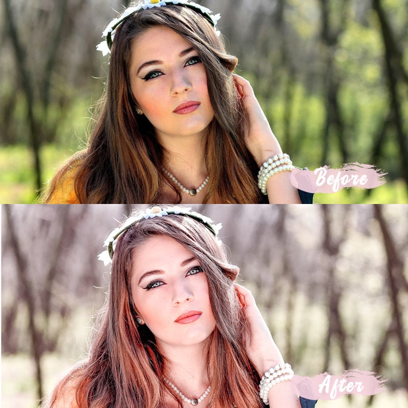 8 Airy Peach Influencer Lightroom Mobile & Desktop Presets, Light ...