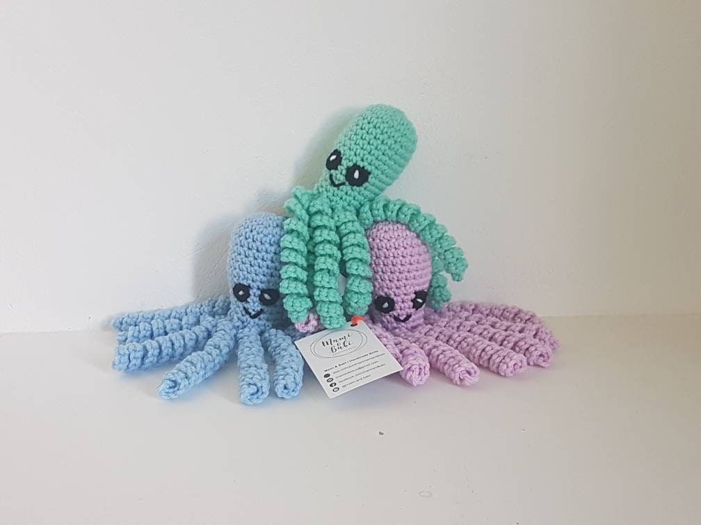 Octopus Toy Octopus Toy With Tentacles Crochet Octopus | Etsy UK