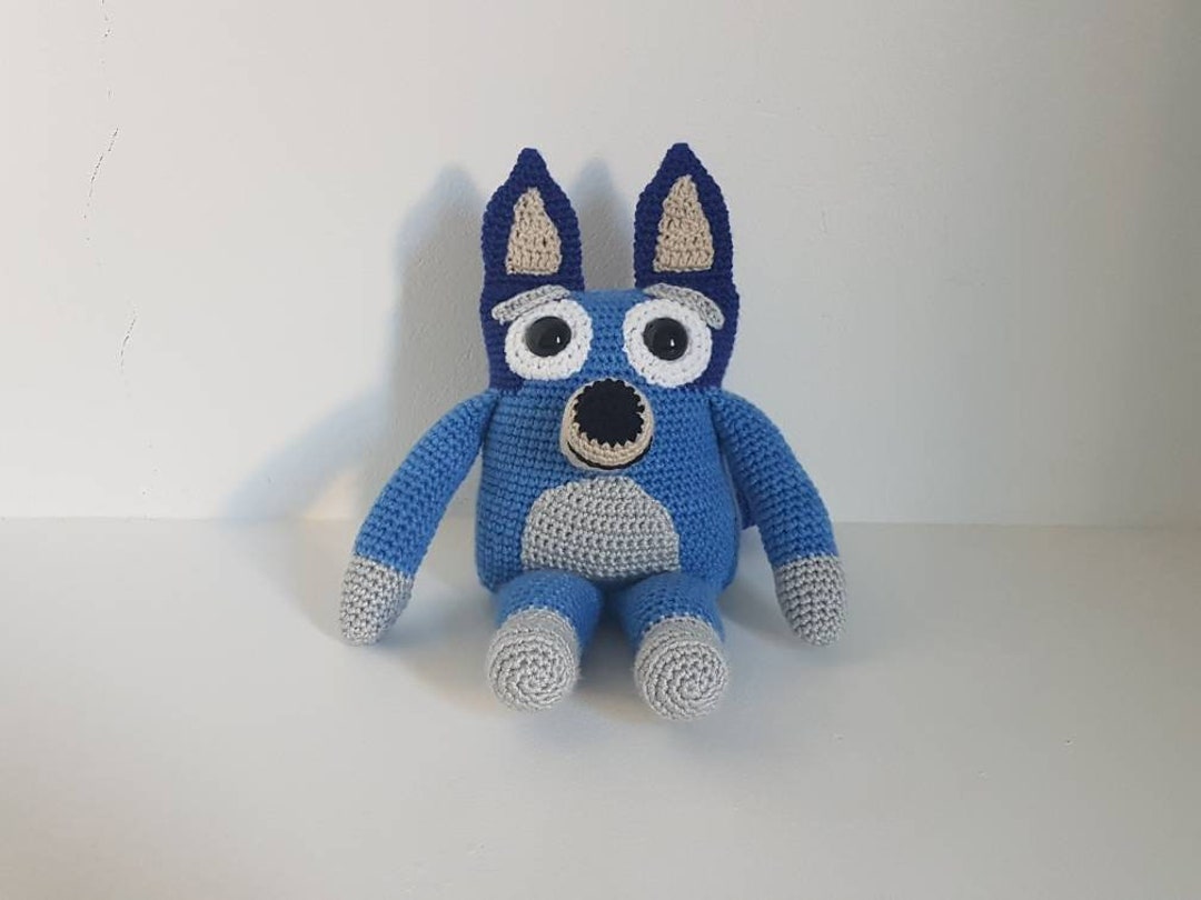 Blue Heeler Toy Crochet Blue Heeler Dog Crochet Dog - Etsy