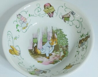 Beatrix Potter Bowl - Etsy