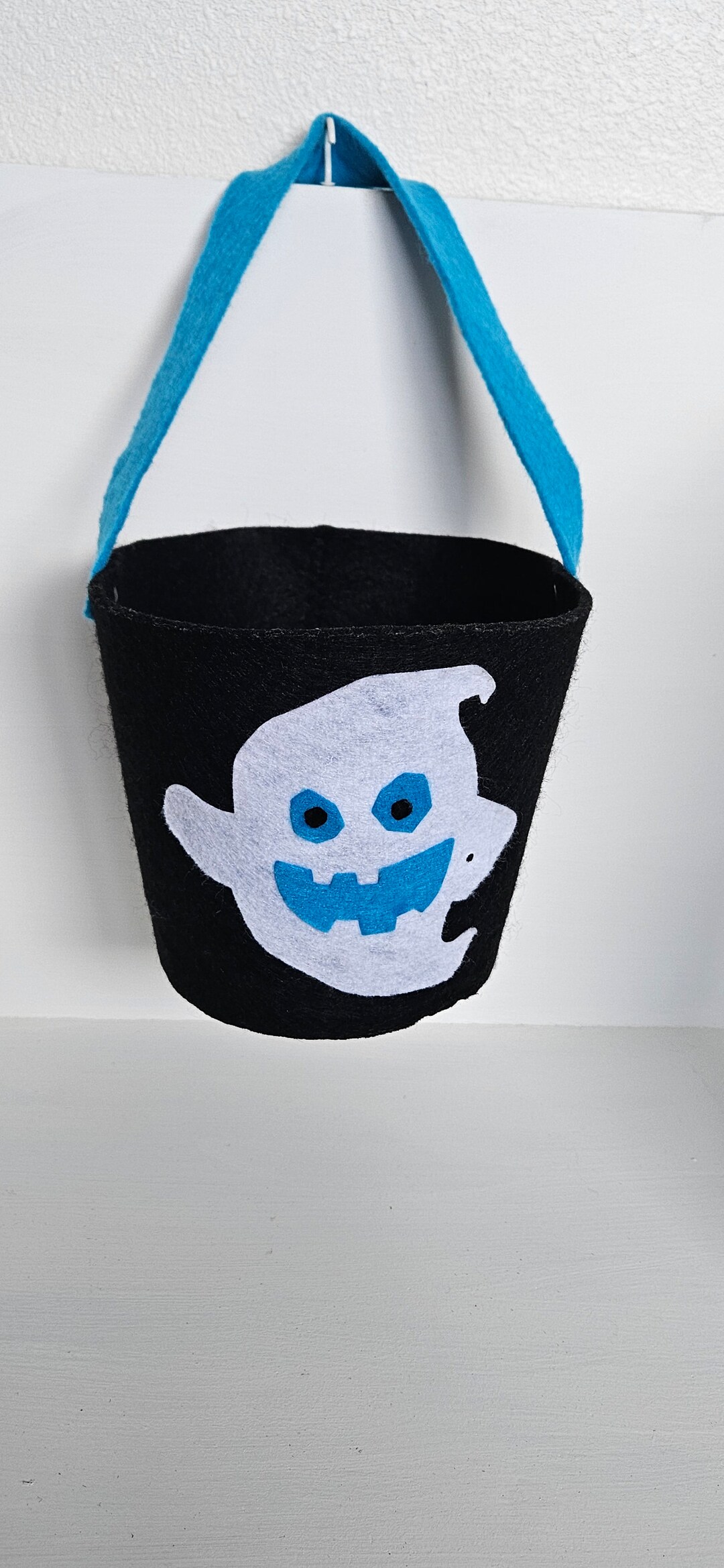 Felt Halloween Ghost Candy Bucket - Etsy
