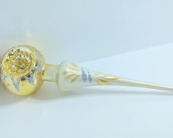 Mercury Glass Christmas Tree Topper - Etsy