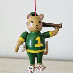 Baseball Mouse Ornament - Etsy