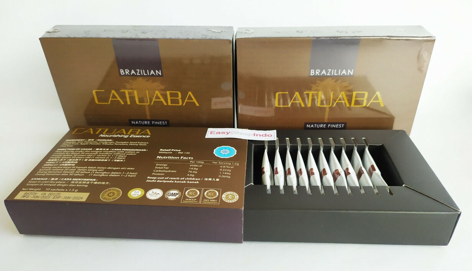 Catuaba Powder Energy for Men 10 Sachets / Box - Etsy