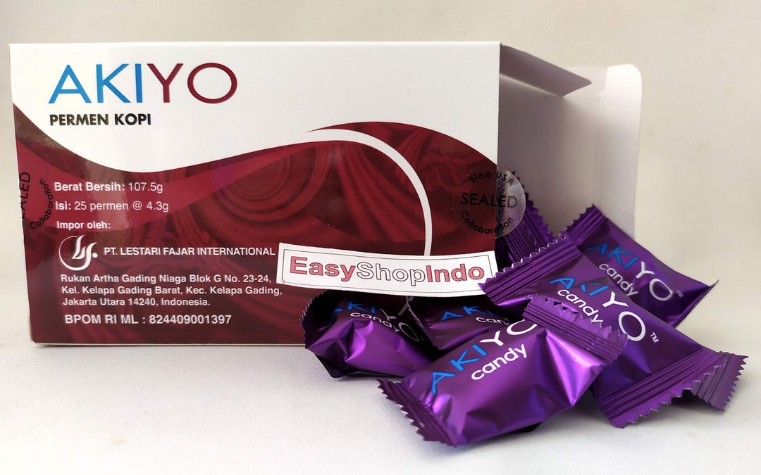 Akiyo Candy 1 Box / 25 Pieces - Etsy