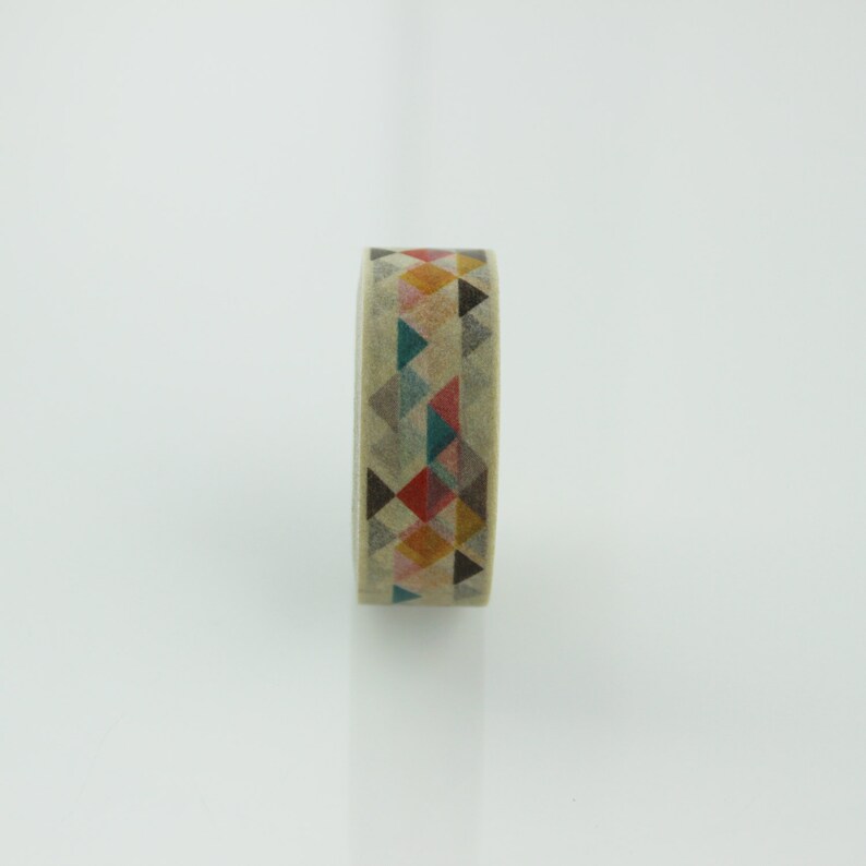 Modern Bauhaus Style Triangle Washi Tape Geometric Triangle | Etsy