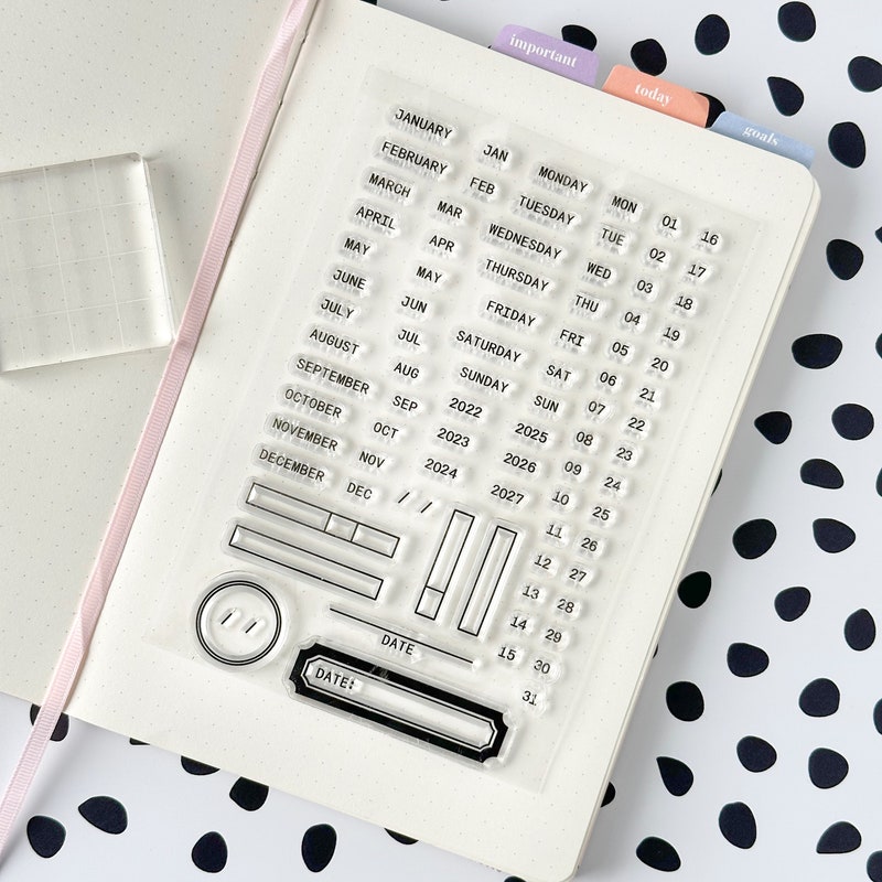 Stamp Planner - Etsy