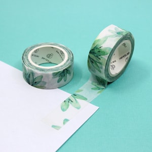 Delicate Blue Flower Pattern Washi Tape, Pretty Blue Floral Craft Tape ...