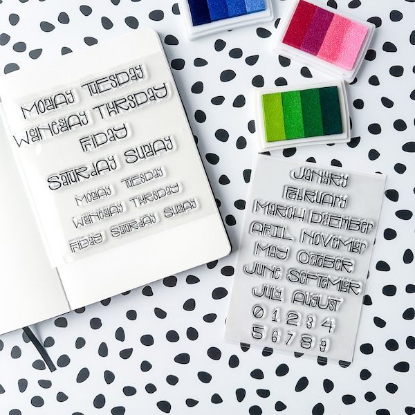 Bullet Journal Stamps - Etsy